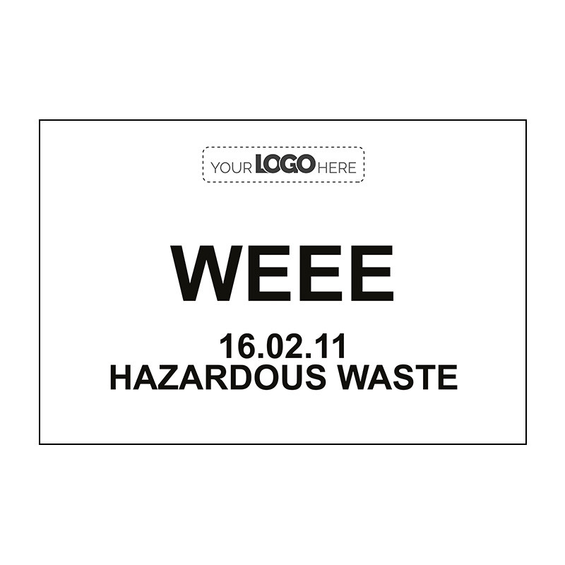Centurion - Construction Sign: WEEE 16.02.11 - CRX (600 x 400mm)