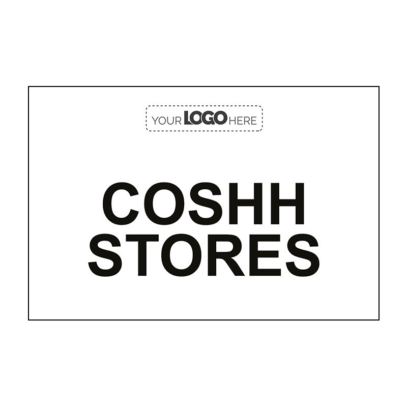 Centurion - Construction Sign: COSHH stores - CRX (400 x 300mm)