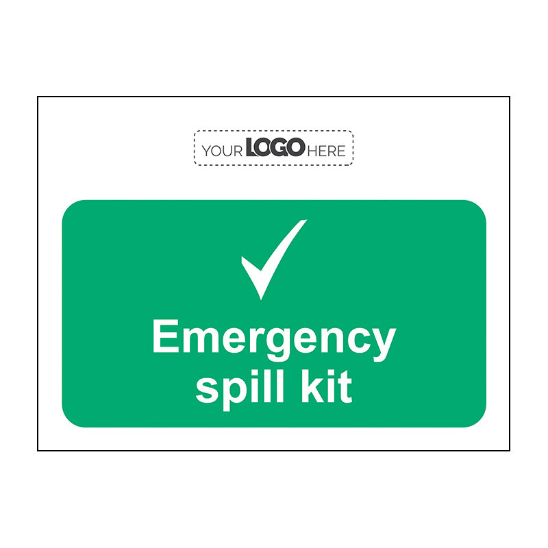 Centurion - Construction Sign: Emergency spill kit - CRX (400 x 300mm)