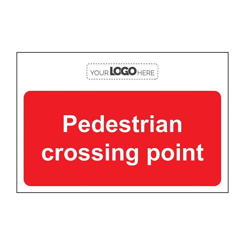 Centurion - Construction Sign: Pedestrian crossing point - CRX (600 x ...