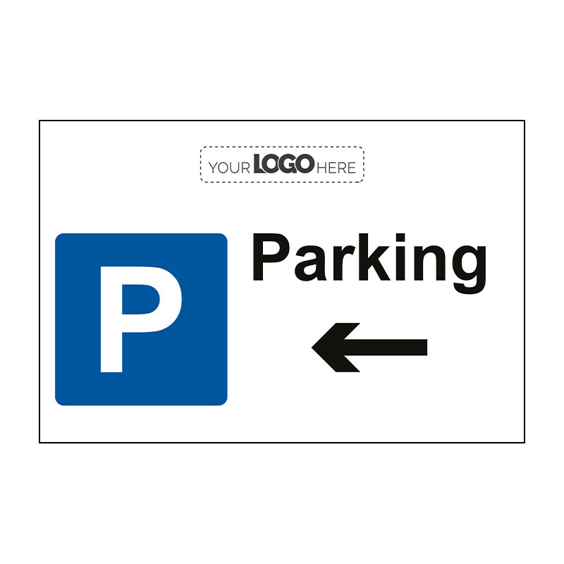 Centurion - Construction Sign: Parking [Arrow left] - CRX (600 x 400mm)