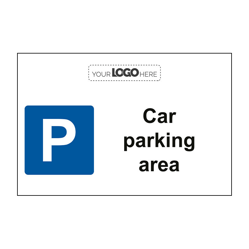 Centurion - Construction Sign: Car parking area - CRX (600 x 400mm)