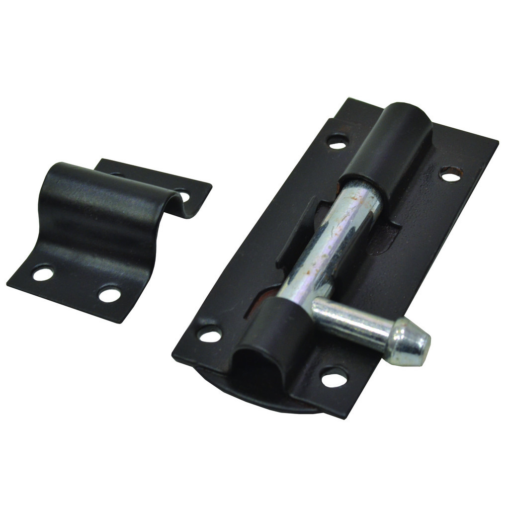 Centurion - Tower Bolts, Black, 75mm