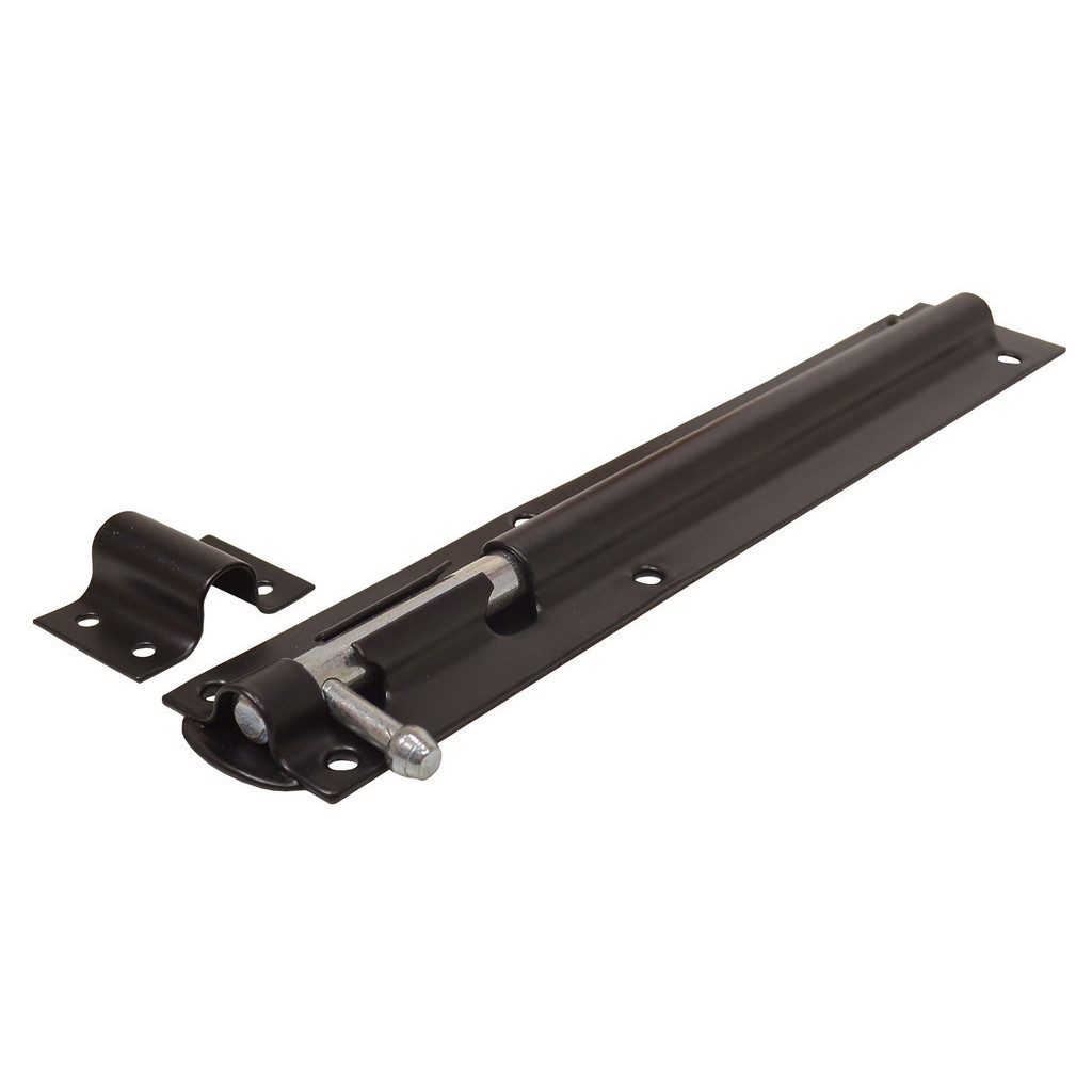 Centurion - Tower Bolts, Black, 200mm, DB04L