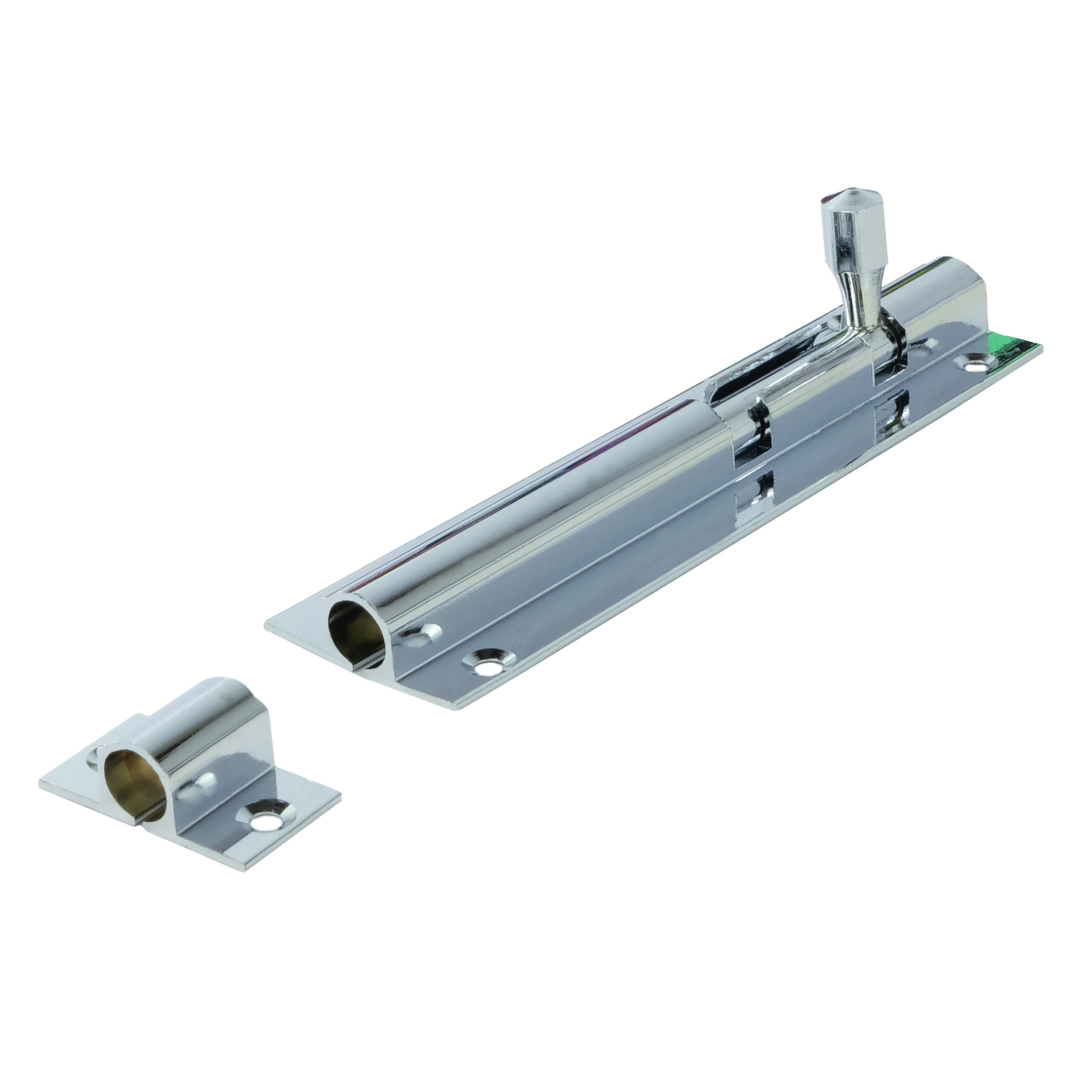 Centurion - Straight Solid Brass Barrel Bolts, Polished Chrome, 25mm x ...