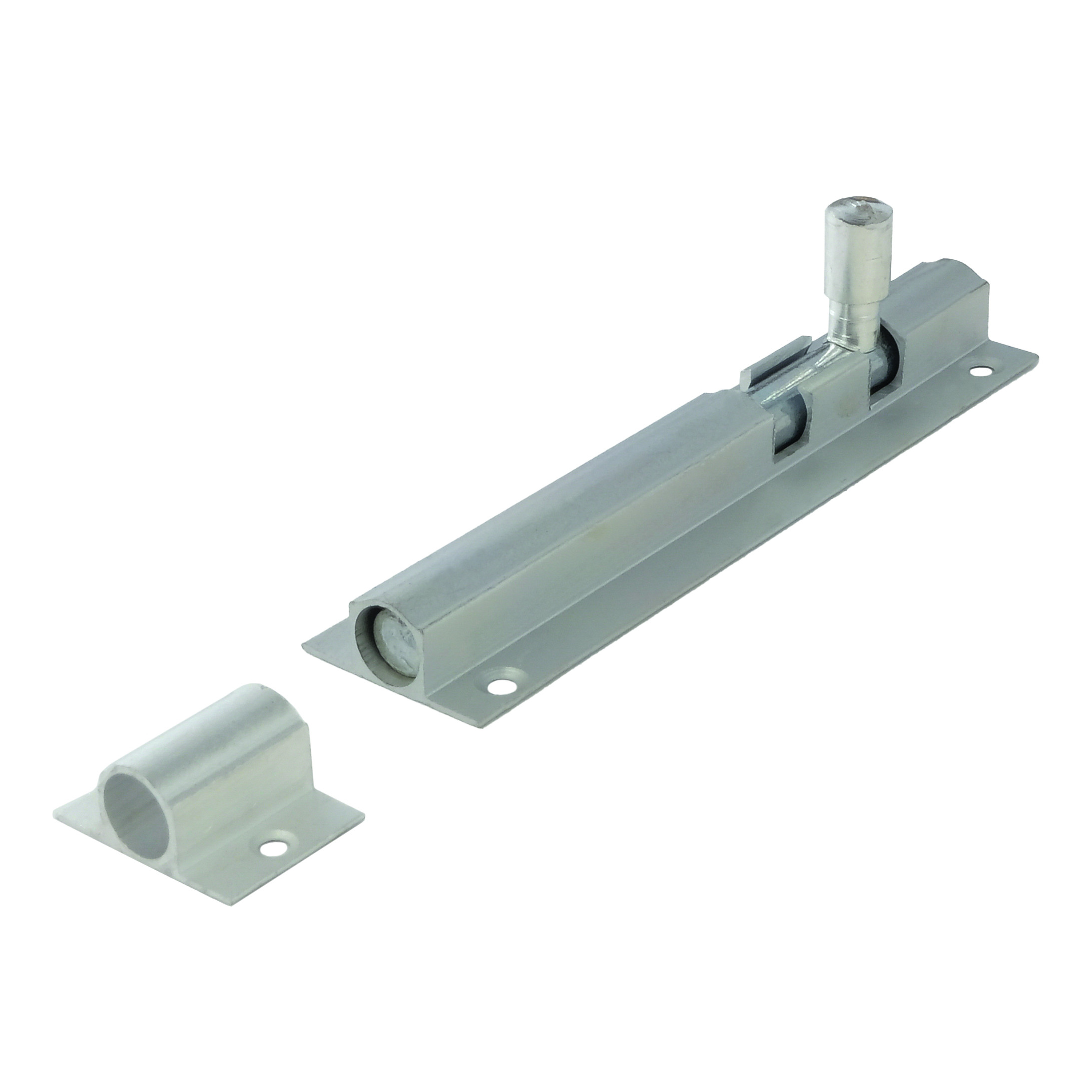 Centurion - Straight Barrel Bolts, Aluminium, 25mm x 100mm