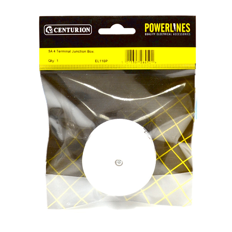 Centurion - 5A 4 Way Terminal Junction Box