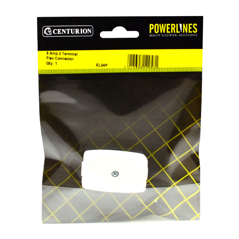 Centurion - 5 Amp 2 Way Terminal Flex Connector