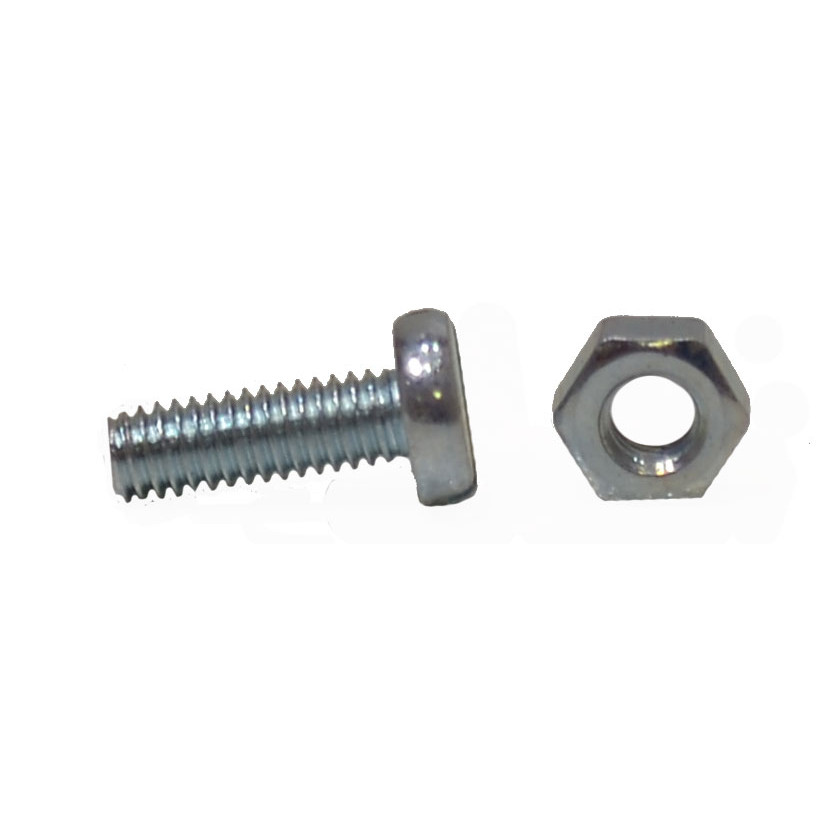 Centurion - M4 x 12mm ZP Machine Screws & Nuts (100), FA218L