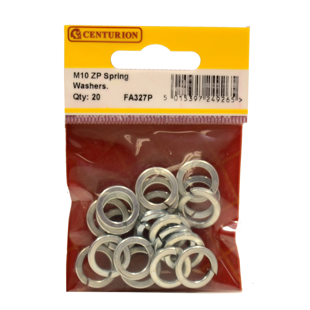 Centurion - M10 ZP Spring Washer (Pack of 20) FA327P