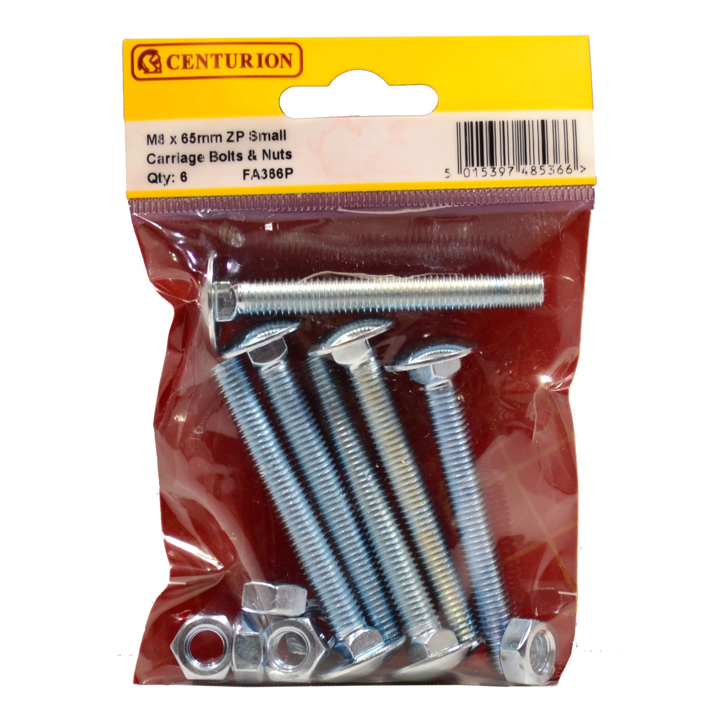 Centurion - Cup Square Carriage Bolts and Nuts, FA366P