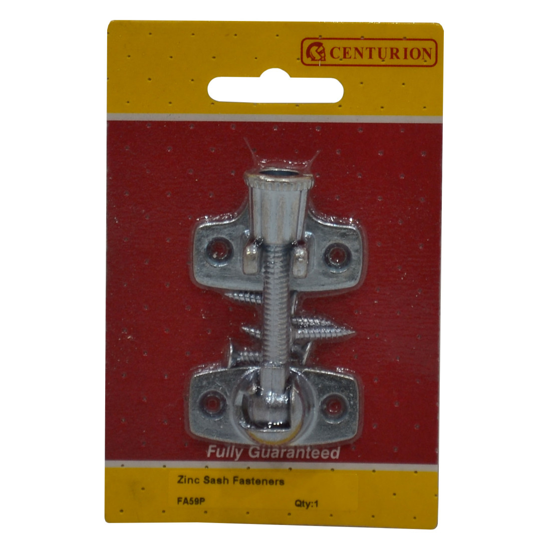 Centurion - 58mm ZP Die Cast Sash Window Fastener Screw Type FA59P