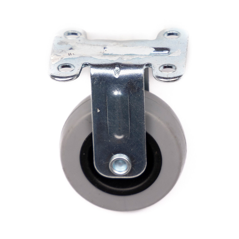 Centurion - Thermoplastic Castors - Fixed, 50mm, Silver/Black