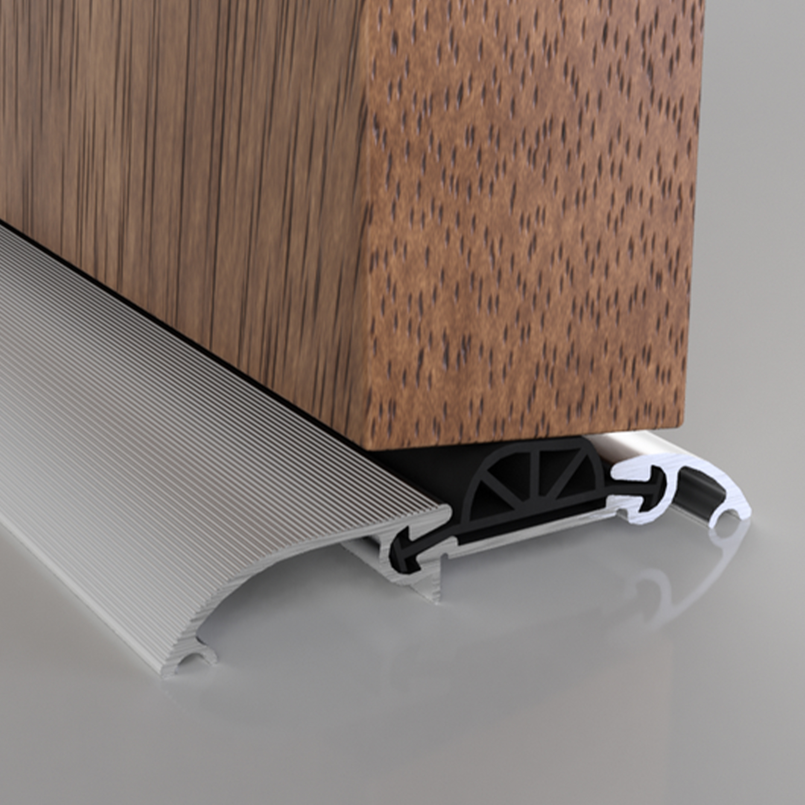 Centurion - Warmseal Threshold Weather Seal, Aluminium, 914mm