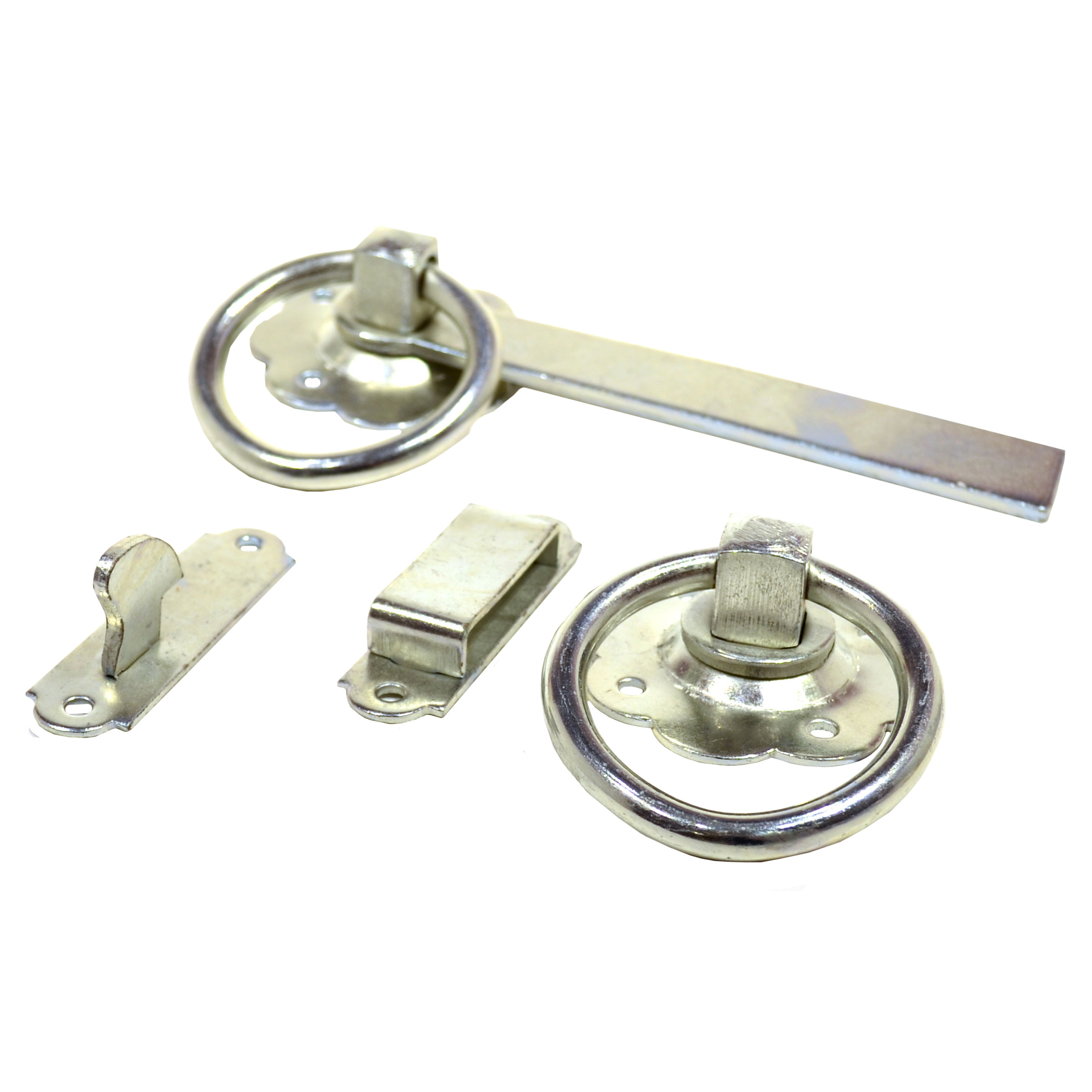 Centurion - Plain Ring Gate Latch, Zinc Plated, 150mm GI39L
