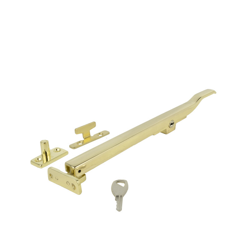 Centurion - Locking Window Stay, Brassed