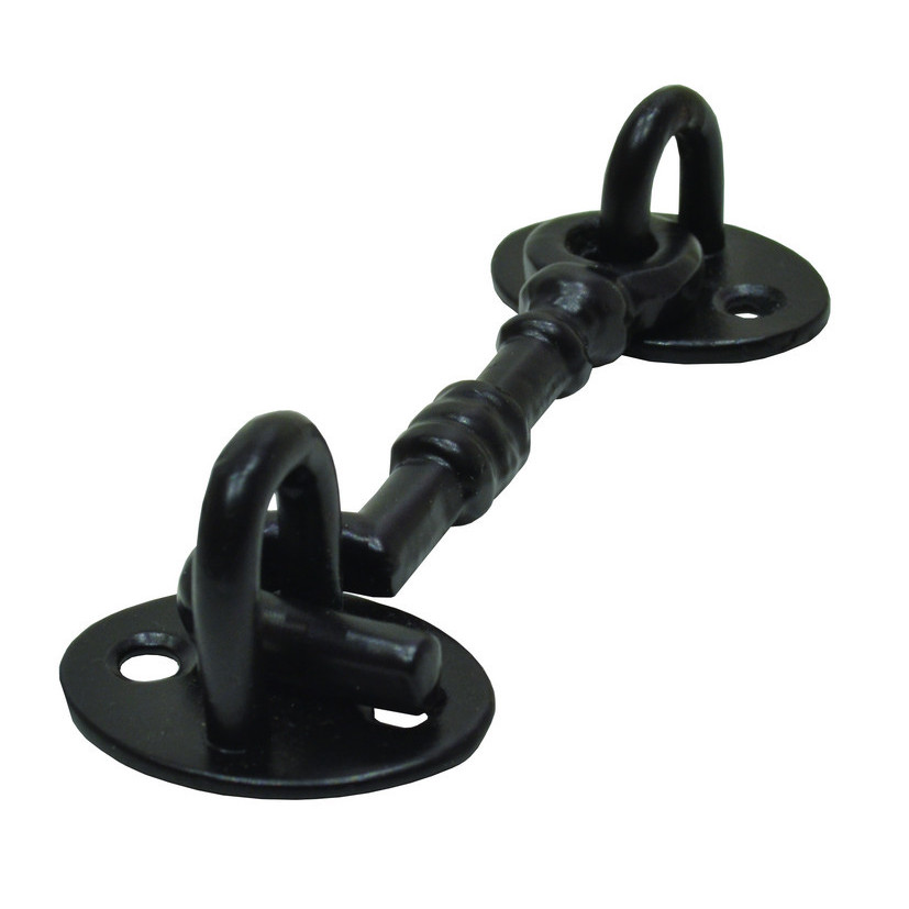 Centurion - Cast Cabin Hook, Black, 100mm, HE159P