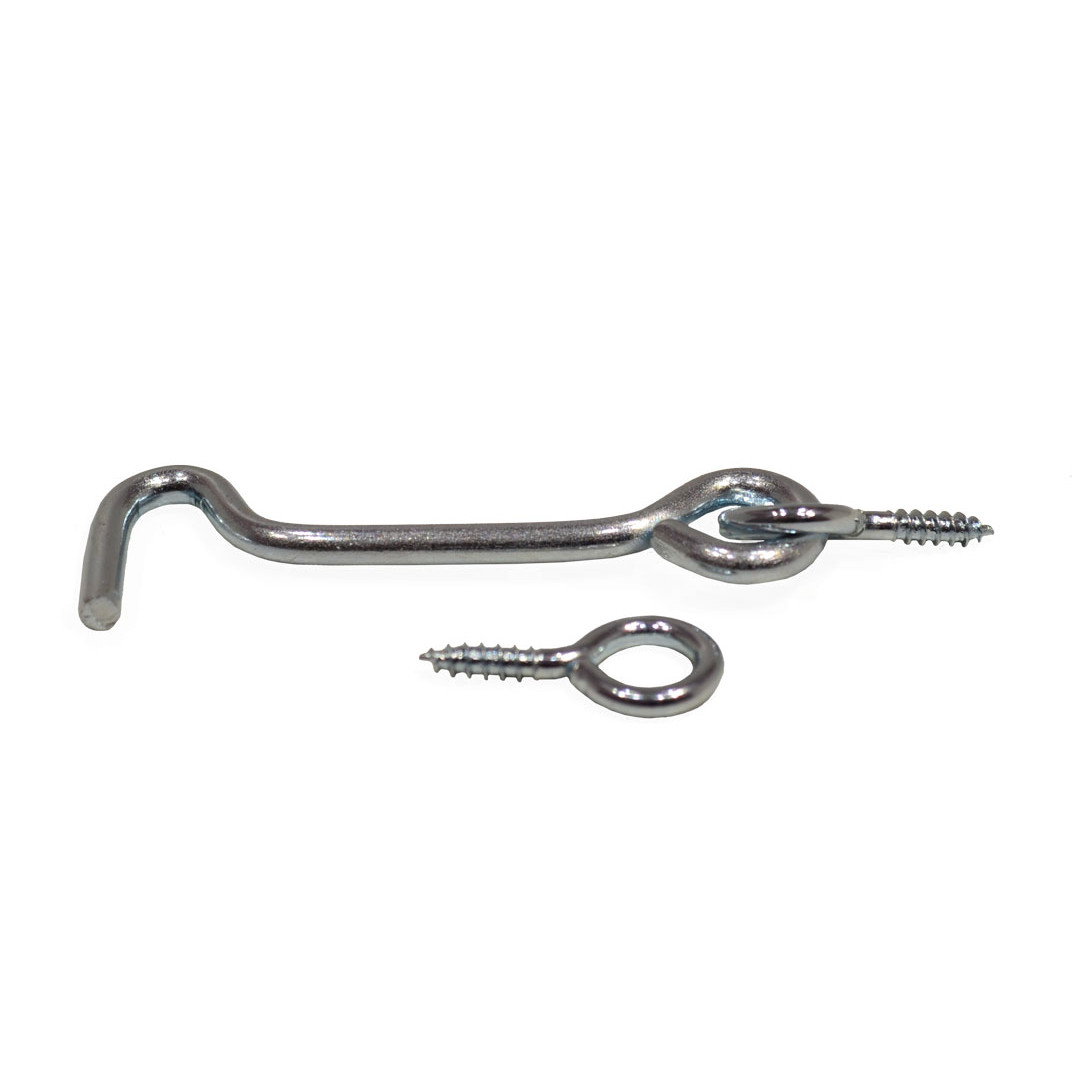 Centurion - 50mm (2") ZP Gate Hook & Eyes HE16L