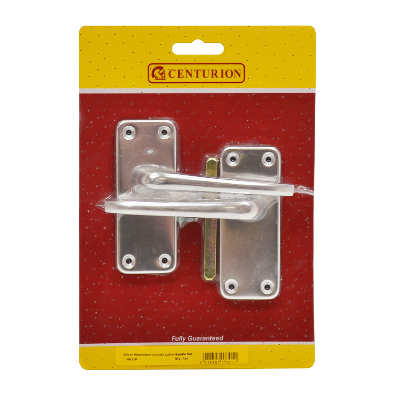 Centurion - Lincoln Lever Lock Set, Polished Anodised Aluminium, 100mm ...