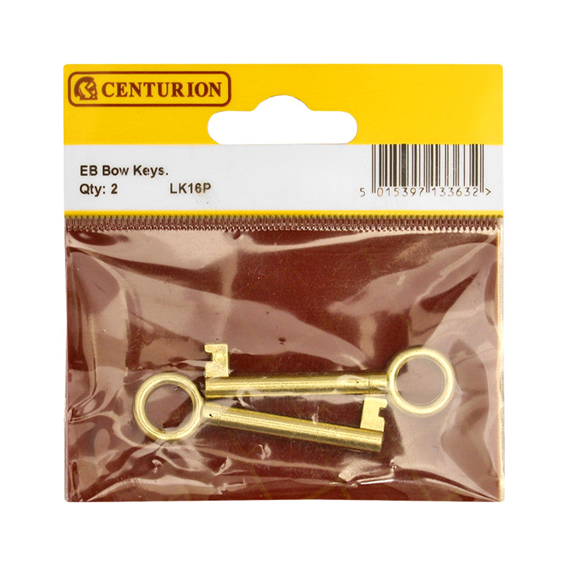Centurion - Steel Keys, Brassed, LK16P