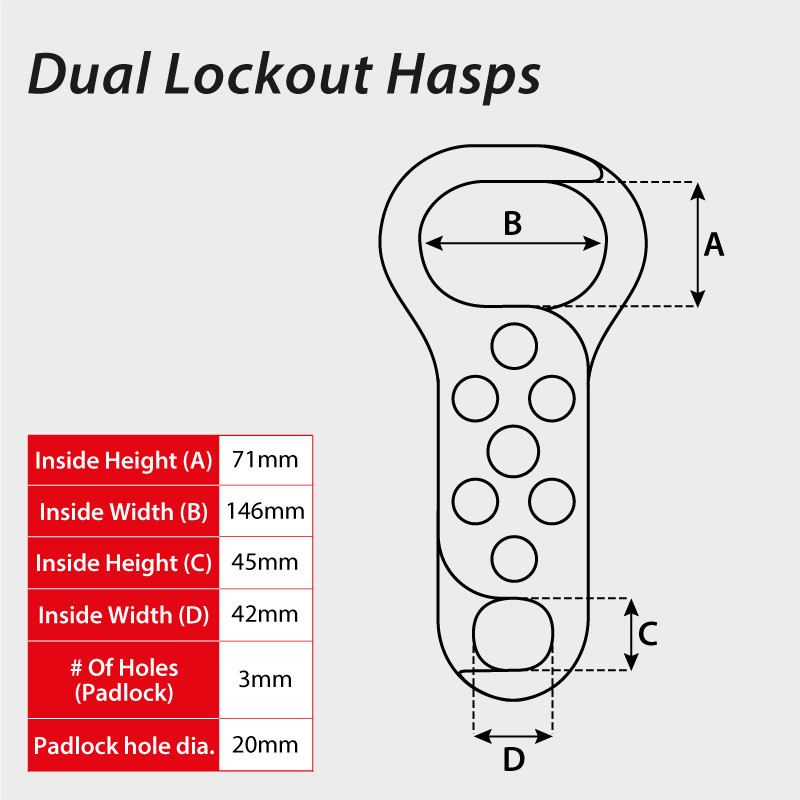 Centurion - Dual Lockout Hasps