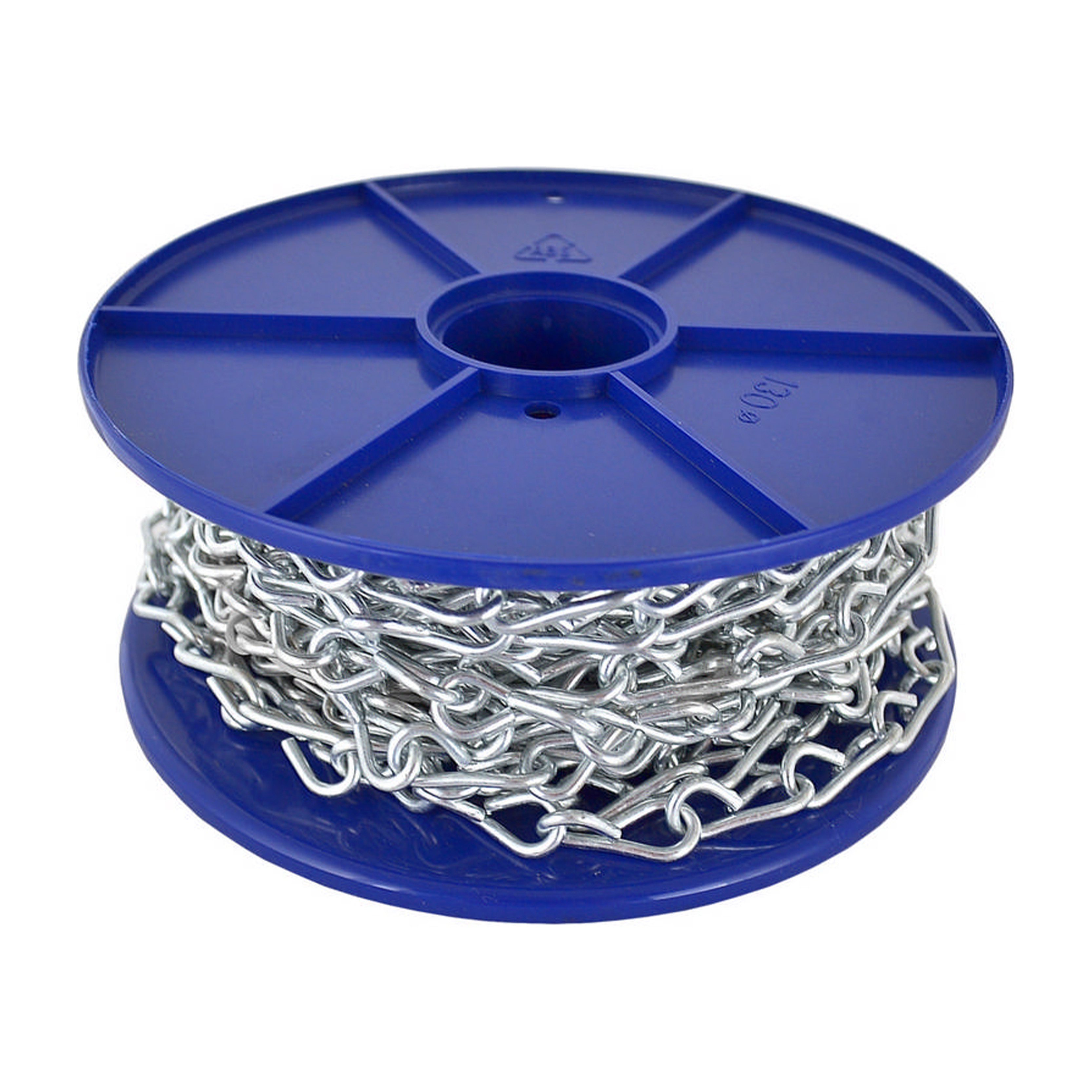 Centurion - Steel Single Link Jack Chain, Zinc Plated, 2.5mm x 25mm ...