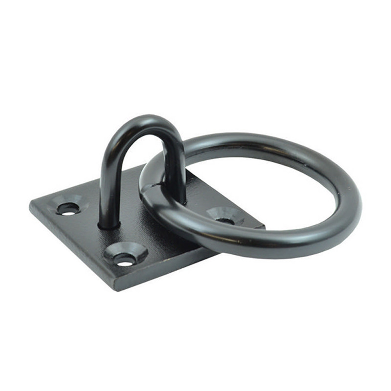 Centurion - Steel Ring On Plate, Black, 8mm x 50mm MC82L
