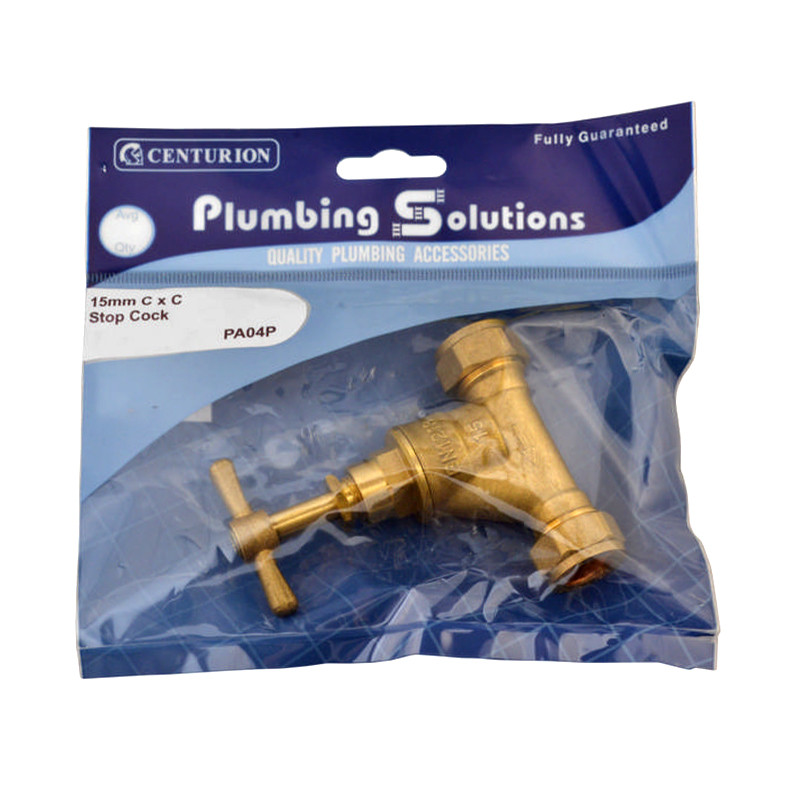 Centurion - Brass Stopcock, 15mm C x C