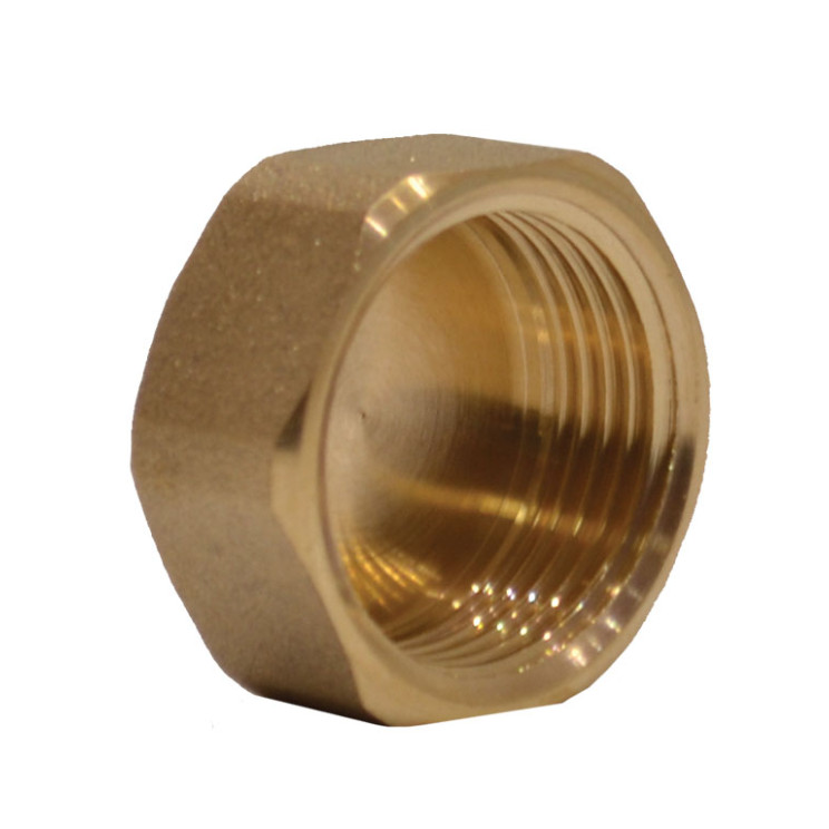 Centurion - Washing Machine Blanking Cap, 3/4" Brass