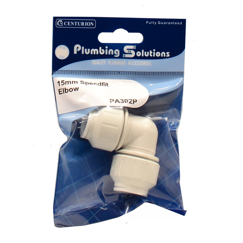 Centurion - Plastic Equal Elbow, 15mm