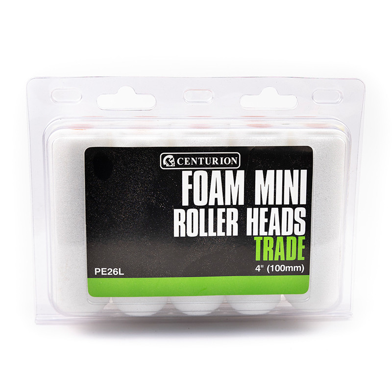 Centurion - Trade Foam Mini Rollers, 100mm / 4" (Set of 10)