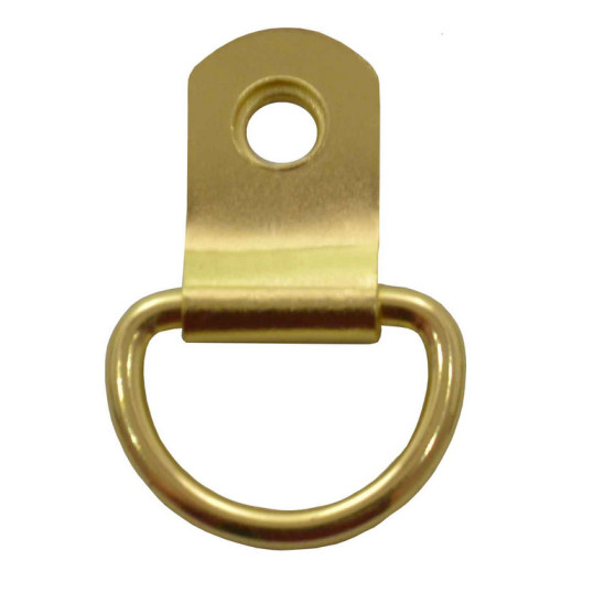 Centurion - Picture 'D' Rings, 25mm, brassed
