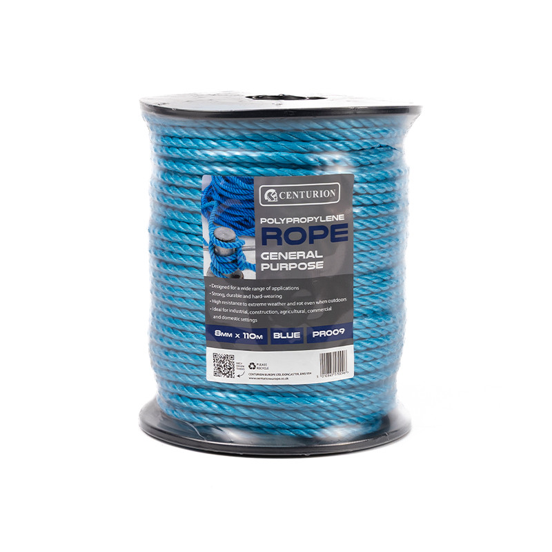Centurion - Polypropylene Rope Reel, 8mm x 110m