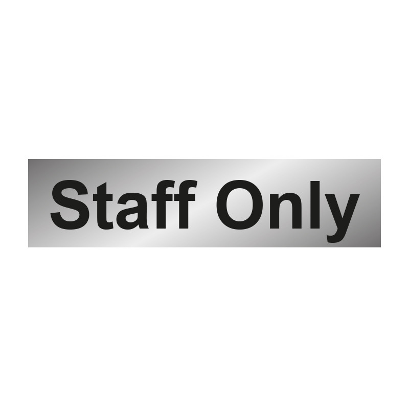 Centurion - Staff 1.2mm Recyclable PP - SILVER (200 x 50mm)