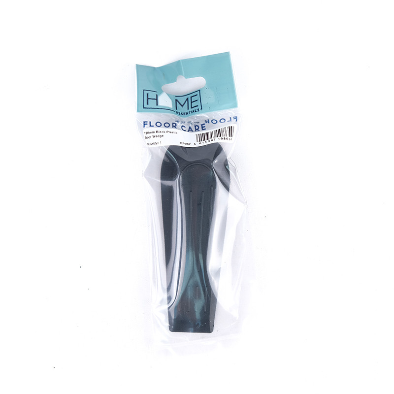 Centurion - 120mm Black Plastic Door Wedge RP06P