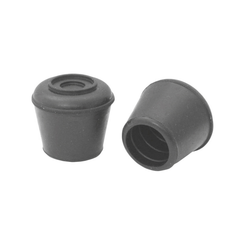 Centurion - Rubber Chair Ferrules, 19mm Dia., Black