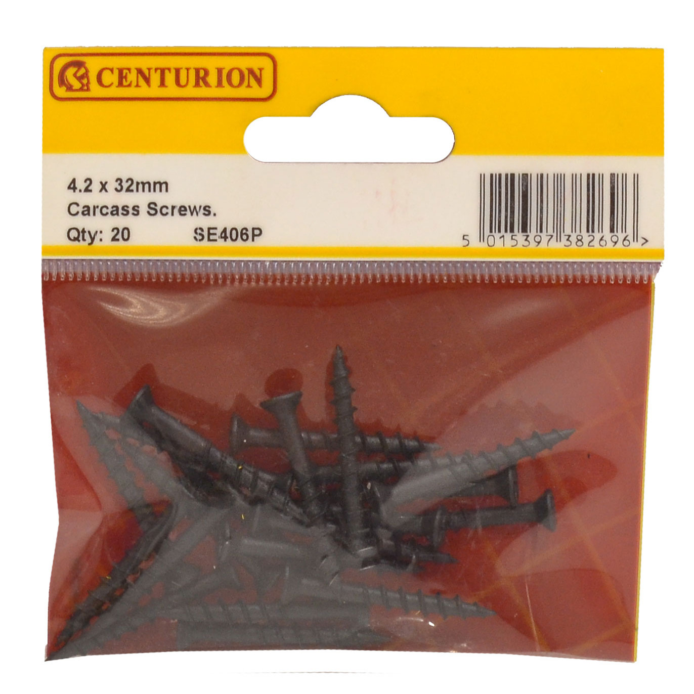 Centurion - Carcass Screws, 4.2 x 32mm, Black Phosphate Coating