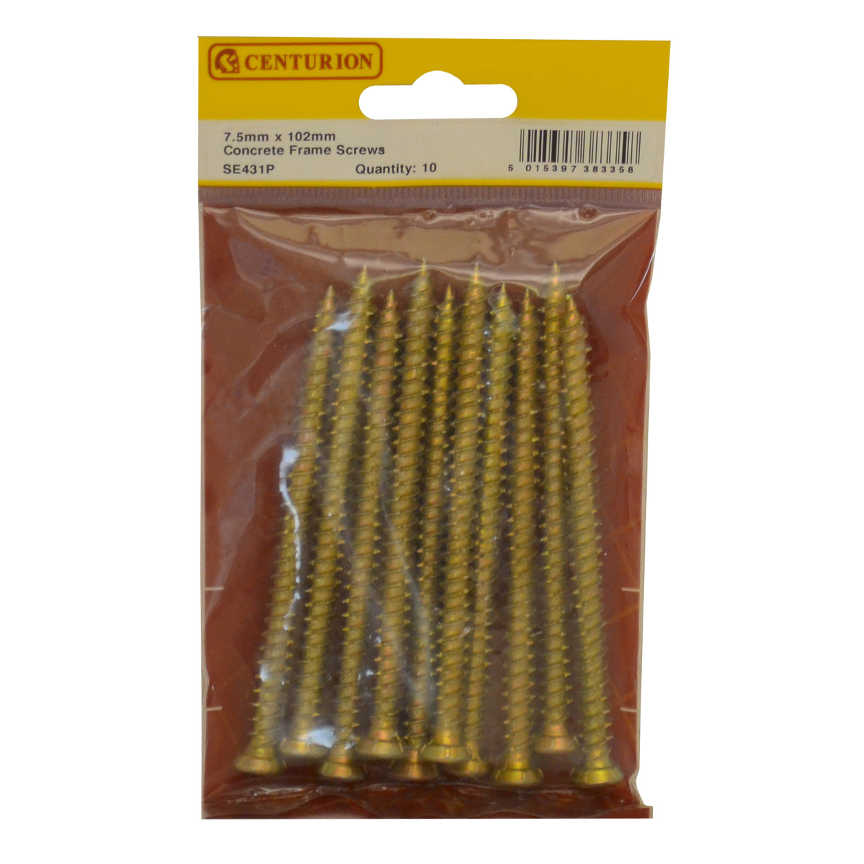 Centurion - Concrete Frame Screws, 7.5 x 102mm, SE431P