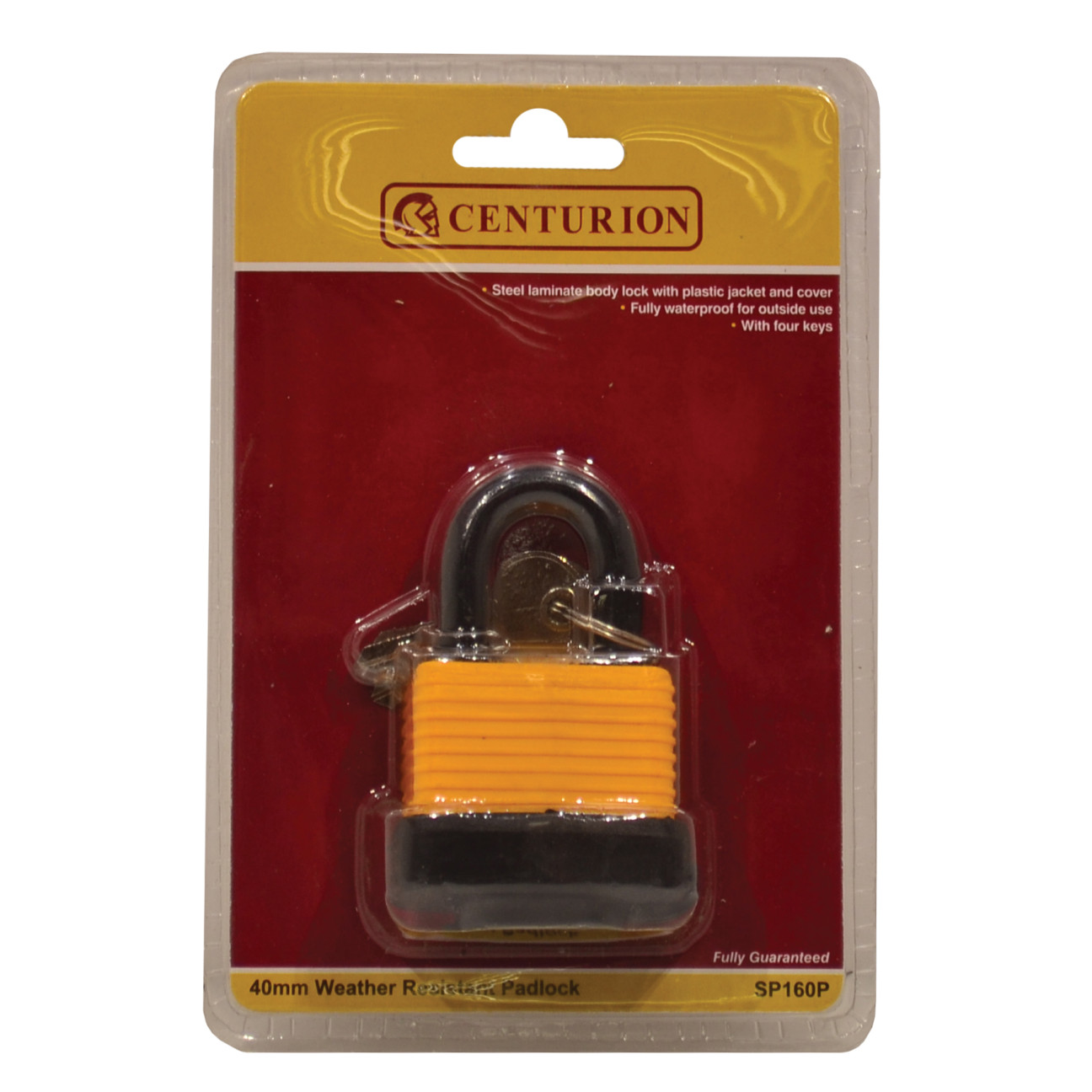 Centurion - Weather Resistant Padlock, 40mm