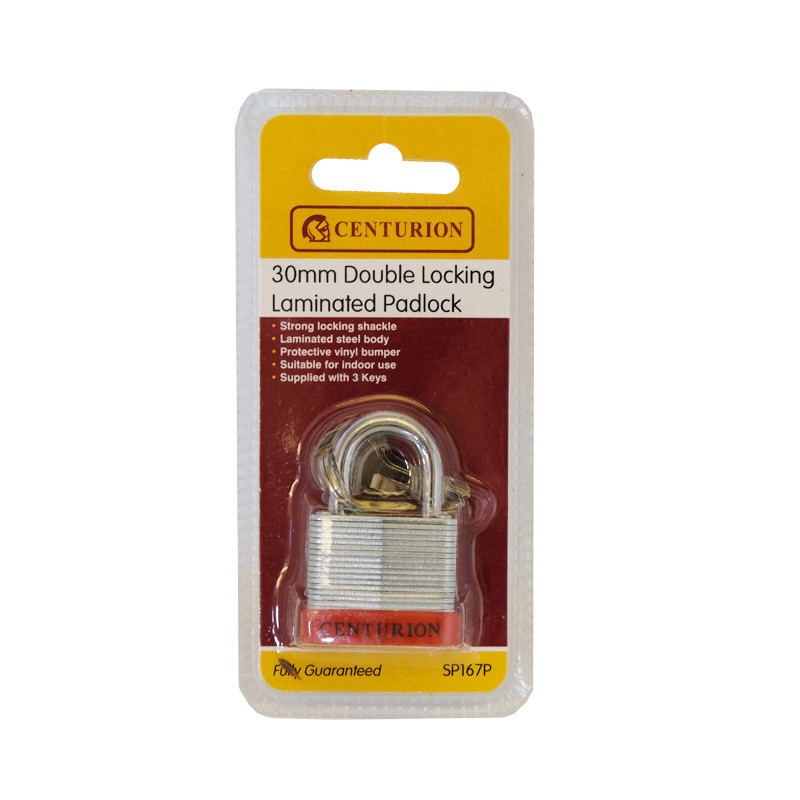Centurion - Laminated Padlock, 30mm
