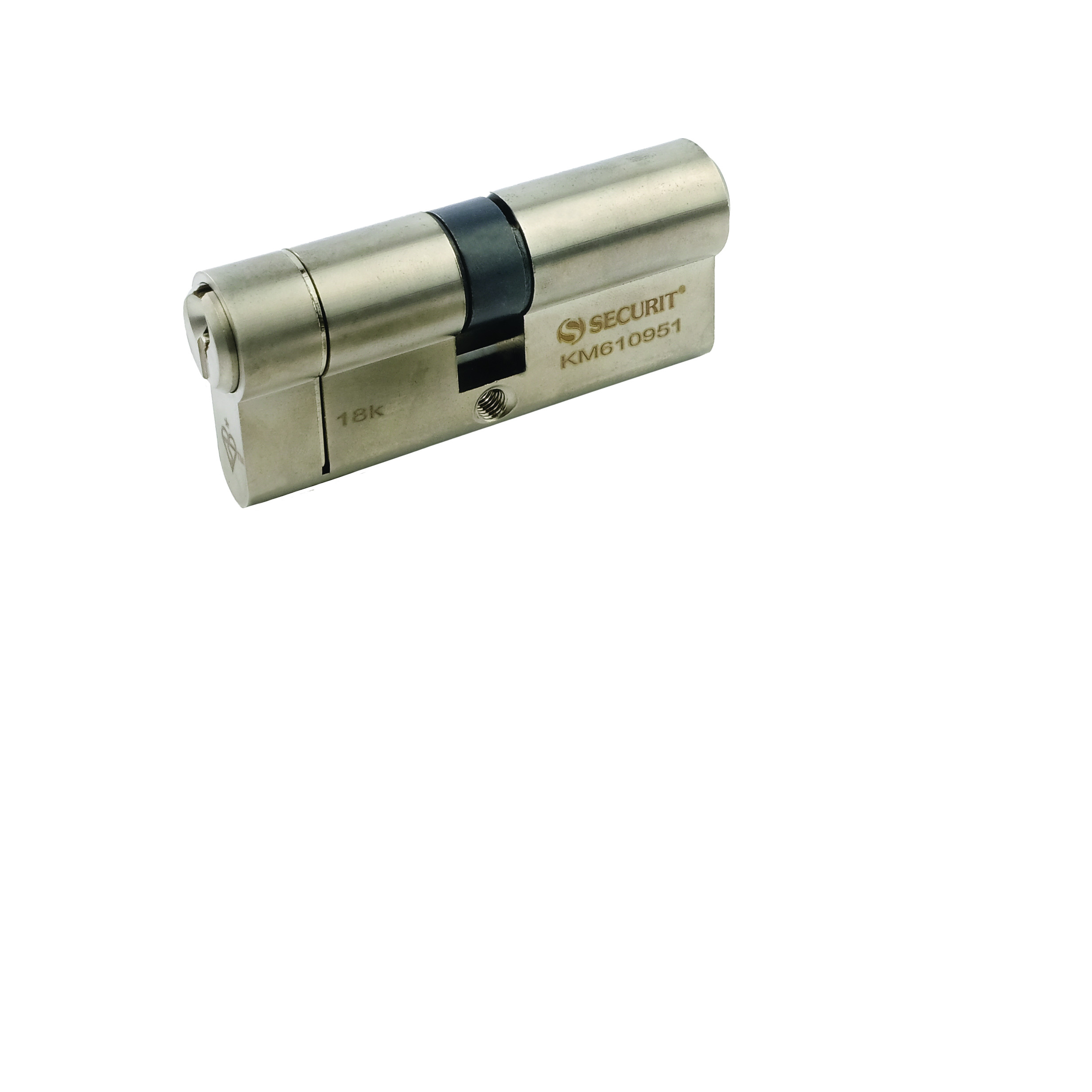 Centurion - Anti-Snap & Bump Euro Profile Cylinders, Nickel Plated, 70mm