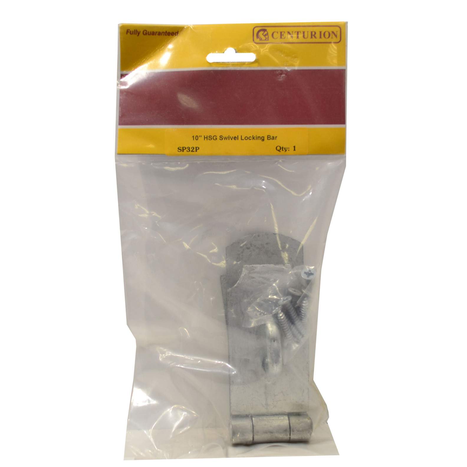 Centurion - Heavy Swivel Locking Bars, Galvanised, 250mm