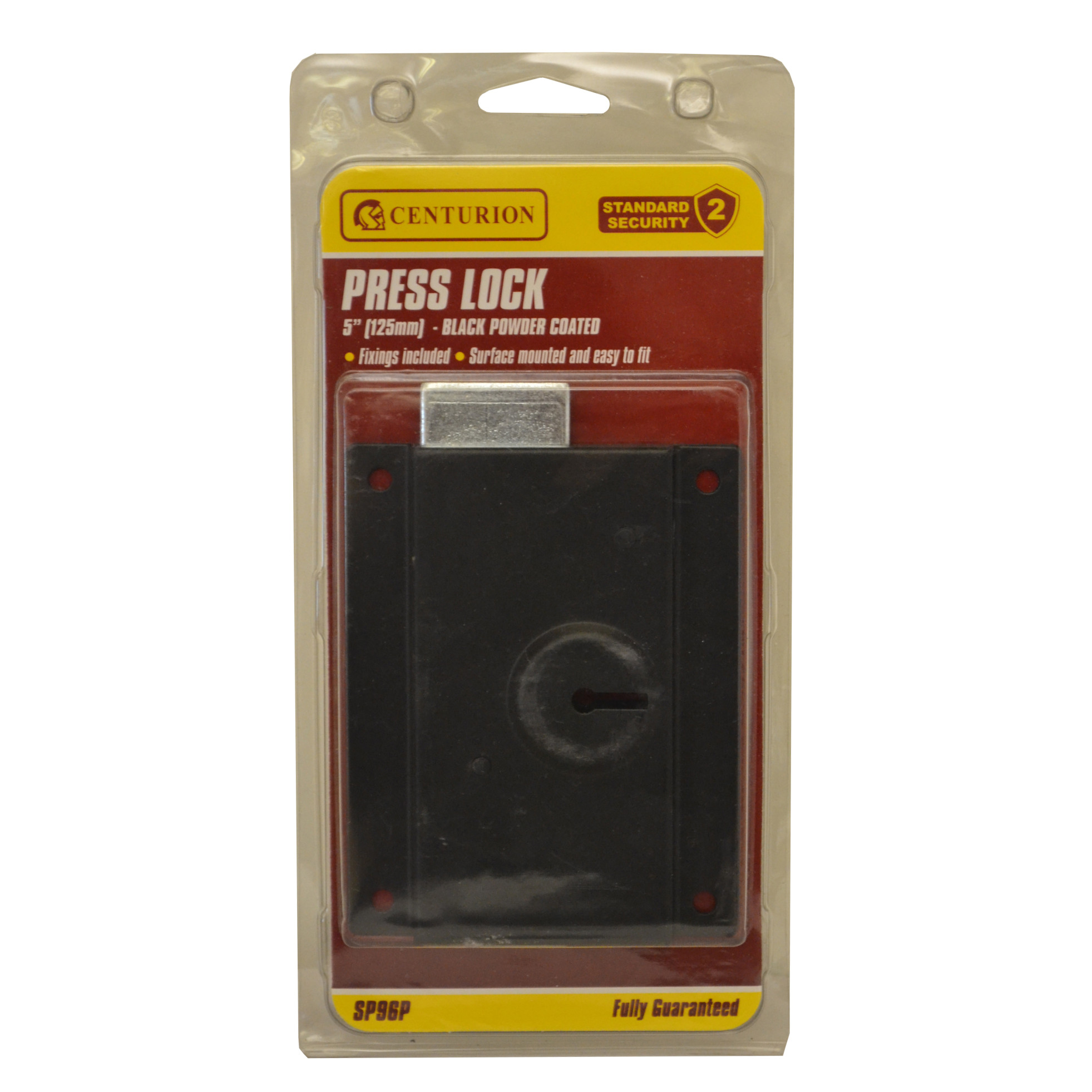 Centurion - Press Locks, Black, 127mm