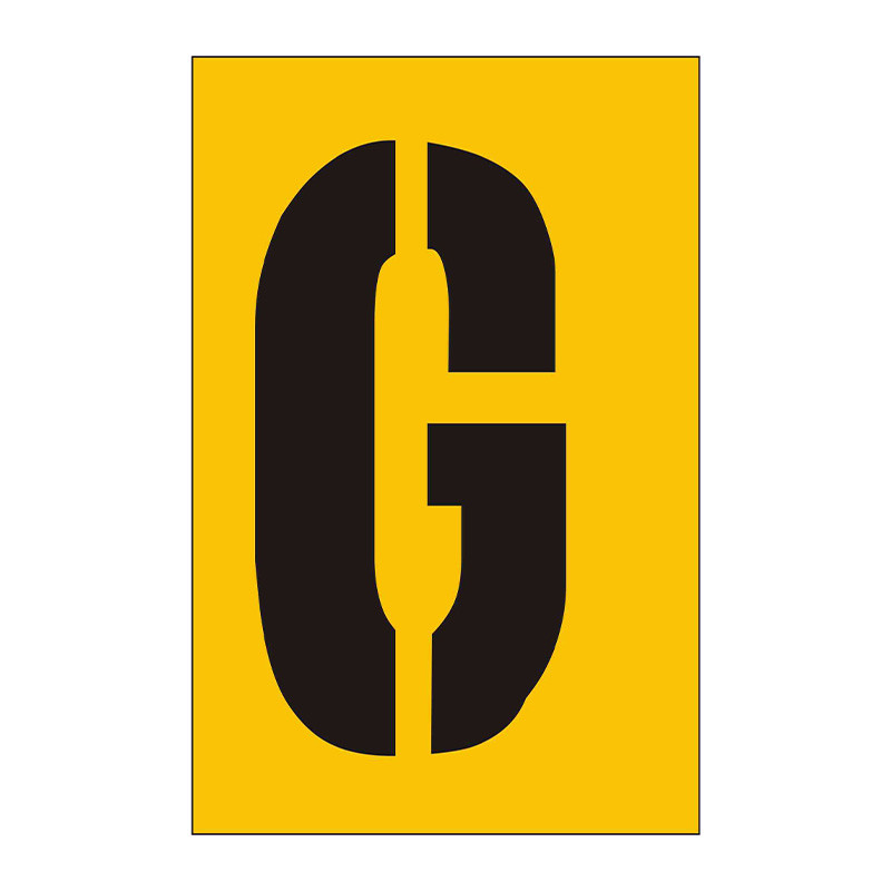 Centurion - 50mm Stencil, Character 'G'