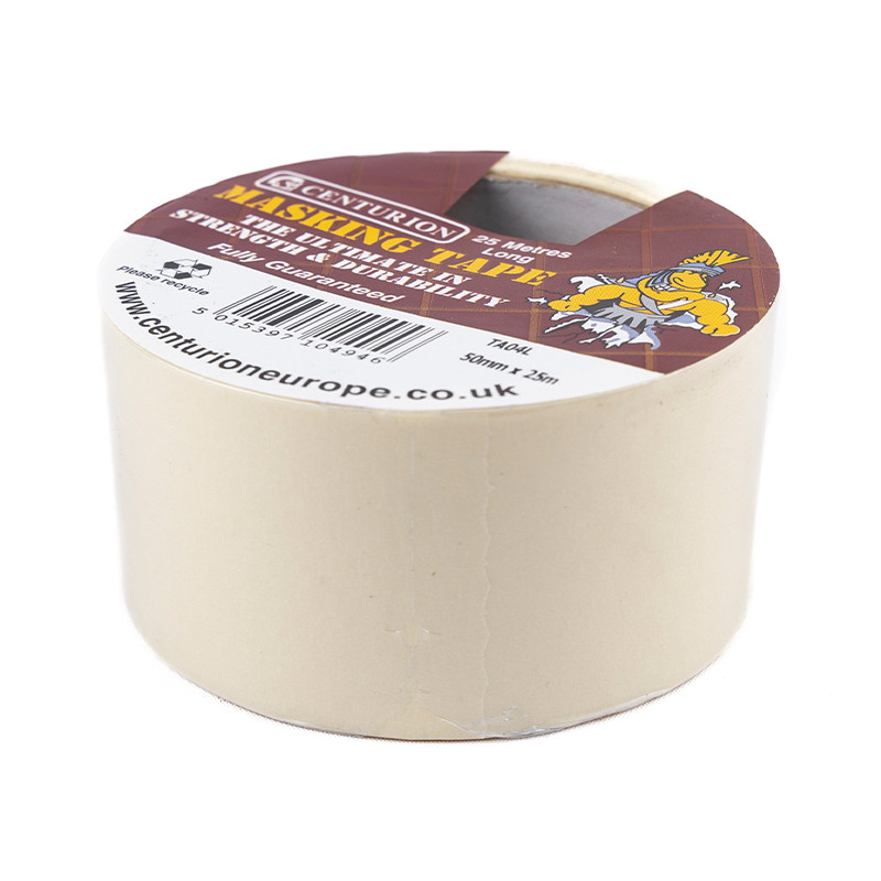 Centurion - Masking Tape 50mm x 25m Roll