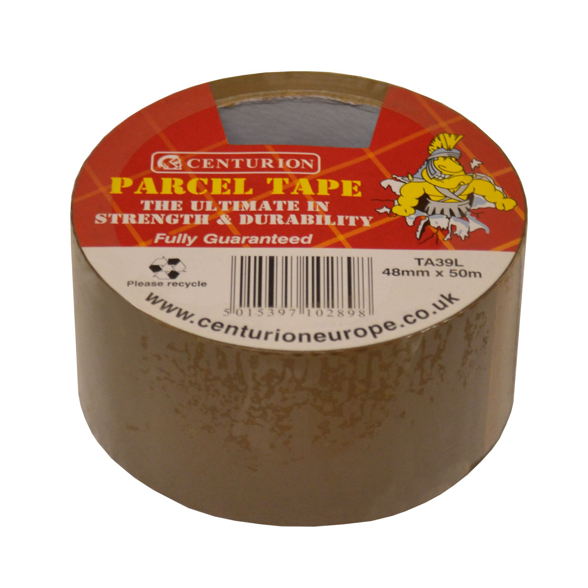 Centurion - 48mm x 50m Tan Parcel Tape, TA39L