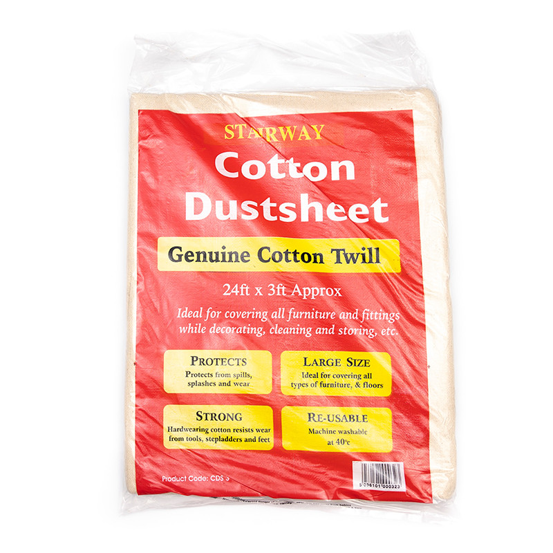 Centurion - Staircase Twill Dust Sheet, 24' x 3' / 7.3m x 0.91m