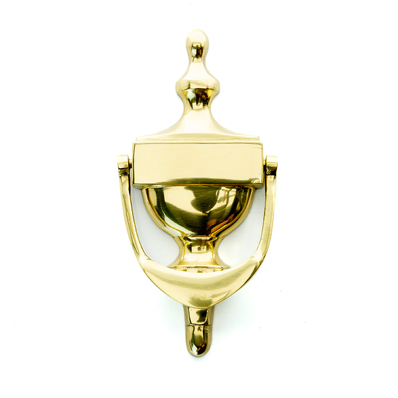 Centurion - Solid Brass Urn Door Knockers, 150mm
