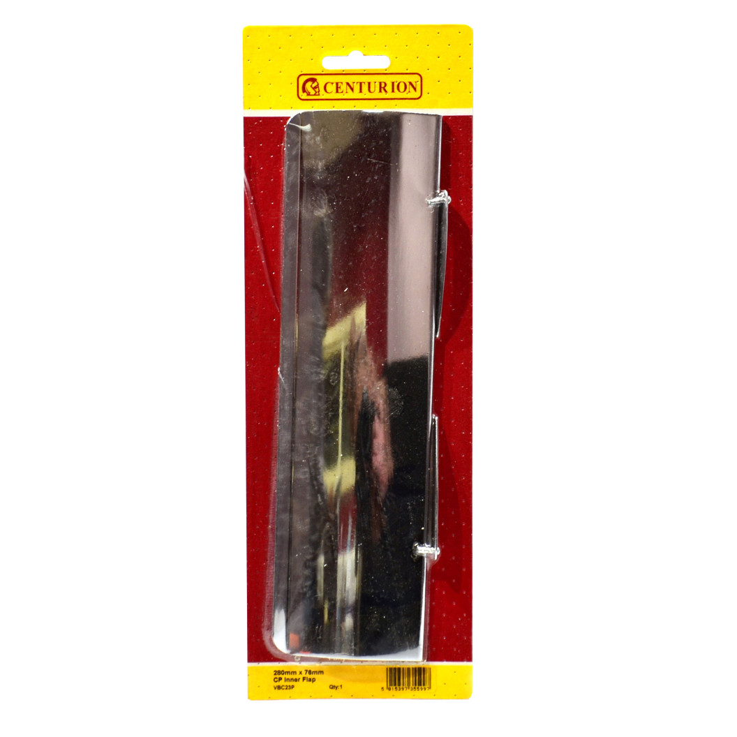 Centurion - Chromed Inner Letter Box Tidy, 280mm x 75mm