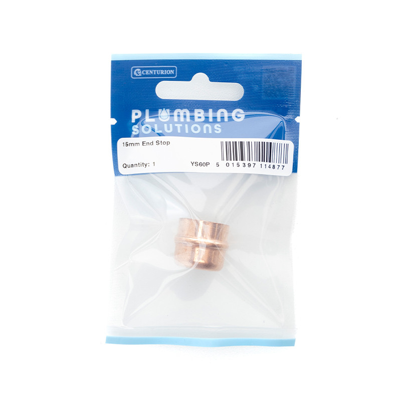 Centurion - Copper Stop End Solder Ring, 15mm